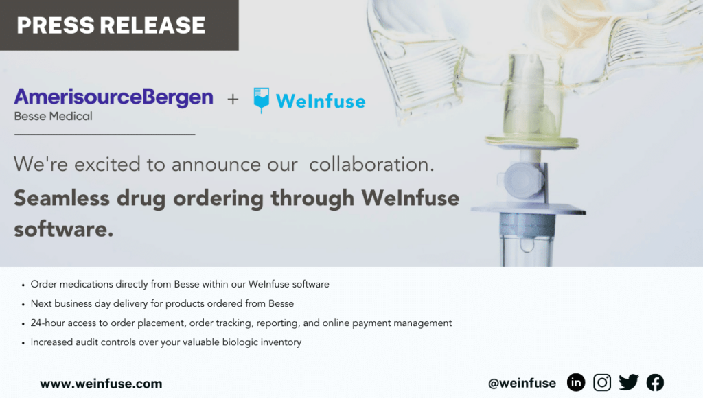 Press Release: WeInfuse Launches Distributor Connect Program - WeInfuse